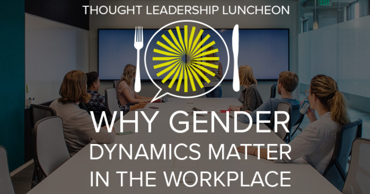 Catalyst Workplace Activation | Why Gender Dynamics Matter In the…