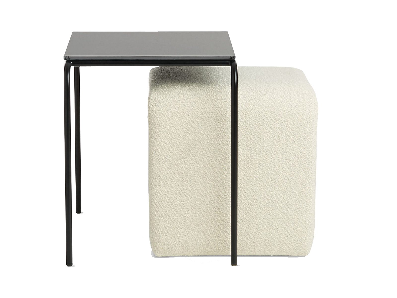 Catalyst Workplace Activation | Fellow Nesting Table with Pouf